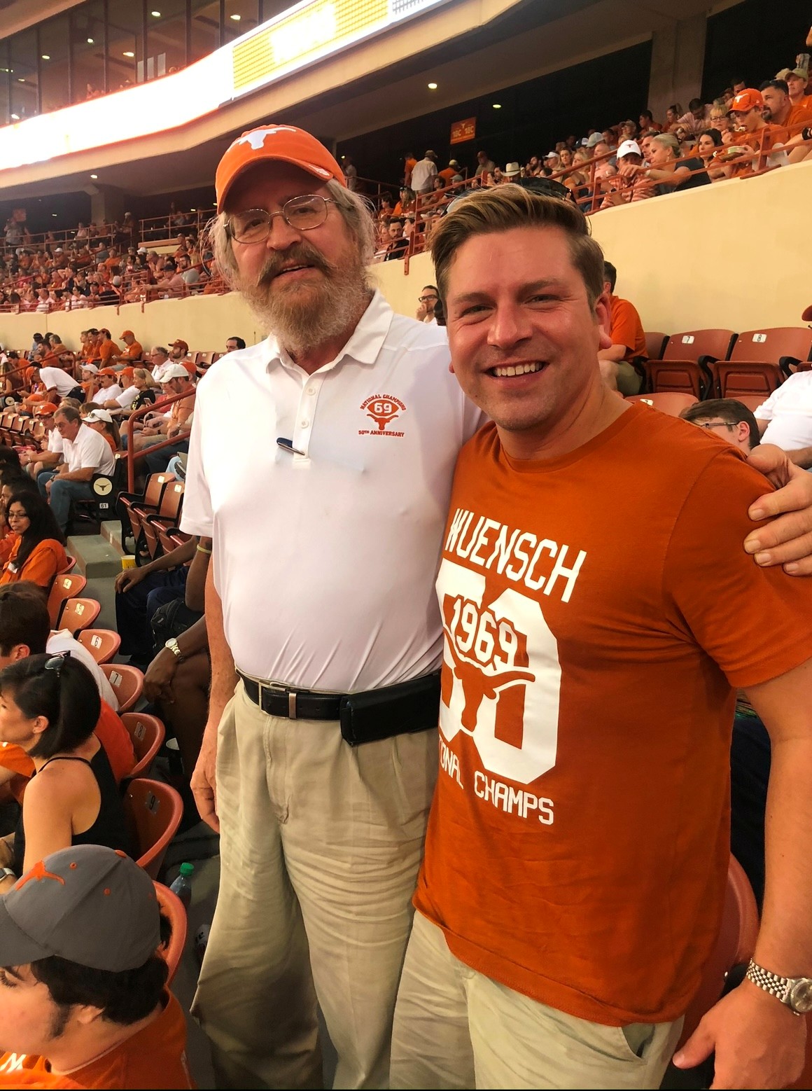 All-American Bobby Wuensch has passed away - Blue sections below are ...